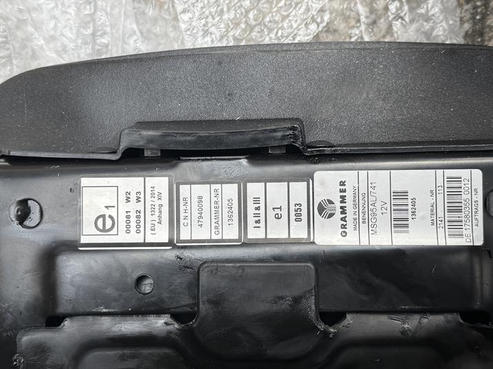 COMFORT Seat - CNH - Grammer - MSG95AL/741 - Toebehoren & onderdelen ...